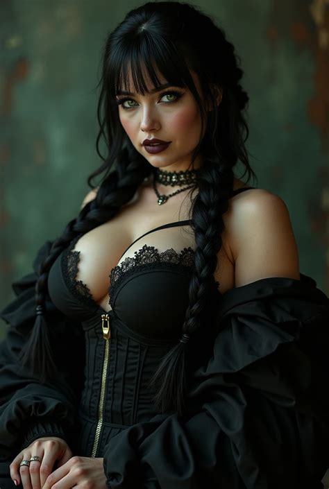 A Fit Milf Black Tightly Braided Hair Green Sexual Eyes Seaart Ai