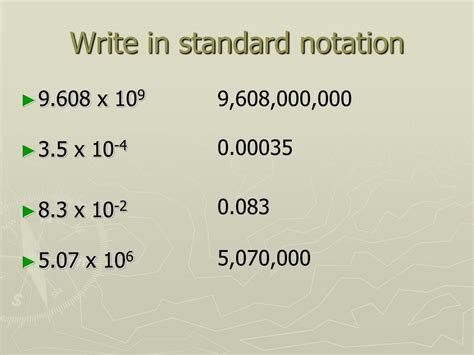 Ppt Scientific Notation Algebra Seminar Powerpoint Presentation Free
