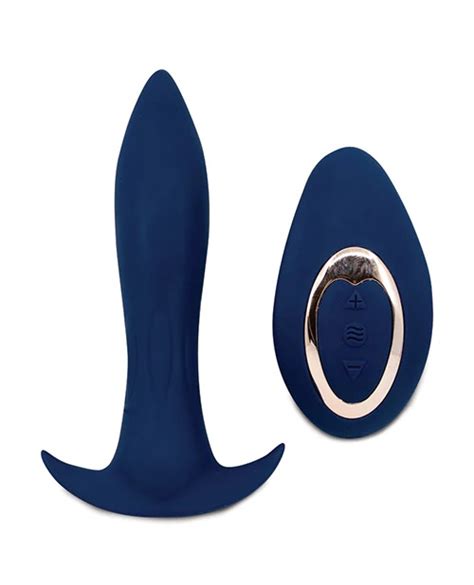N Sensuelle Power Plug Function Remote Control Plug Navy Blue Fabscout Entertainment