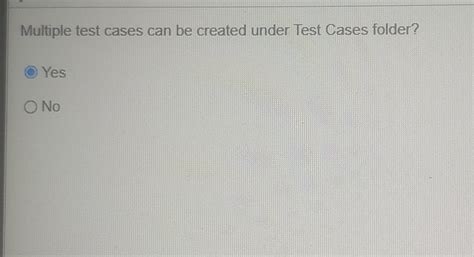 Solved Multiple Test Cases Can Be Created Under Test Cases
