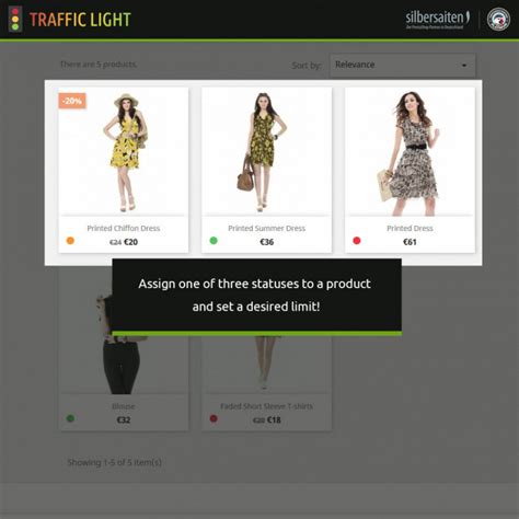 Traffic Light Function Product Availability Prestashop Module