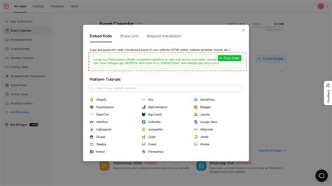 how to add an event calendar with elfsight uskinned site builder for