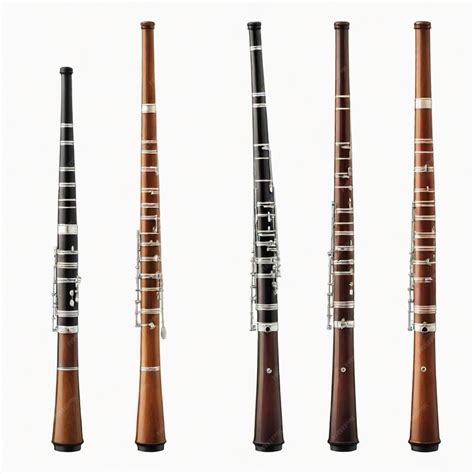 Bassoon Vector Set White Background Isolated Premium Ai Generated Vector