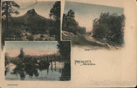 Prescott Arizona Postcard
