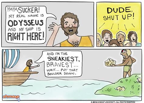 The Odyssey Book 9 Summary Greek Mythology Humor Greek Myths Greek