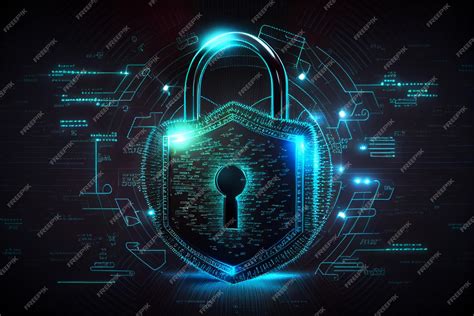 Premium Ai Image Close Up Of Lock On With Keyhole Generative Ai