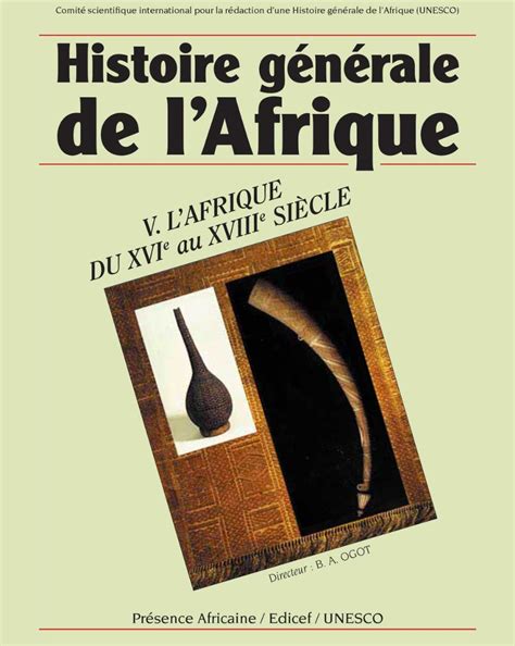 Histoire Générale De Lafrique V édition Abrégée Unesco Shop