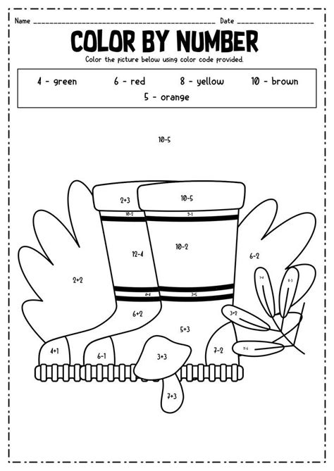 Color Code Math Worksheets Math Worksheets Math Coloring Worksheets Math Sheets