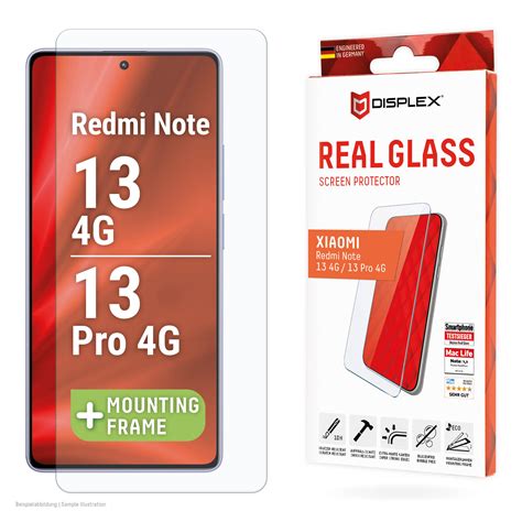 Xiaomi Redmi Note 13 4g13 Pro 4g Schutzglas 2d 2d Screen Protector