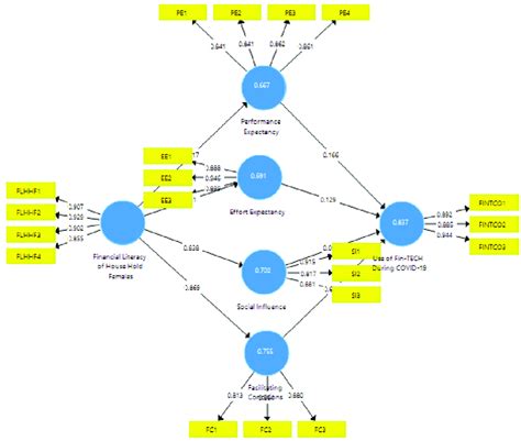 Outer Loadings And Confirmatory Factor Analysis Cfa Download