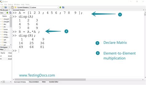 Matrix Multiplication Using Octave Testingdocs