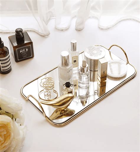 Поднос зеркальный