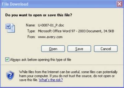 How To Download An Avery Template For Microsoft Word