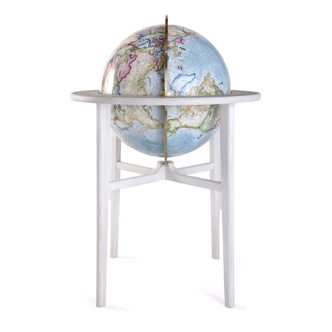 Globe Map Designed For Colour Blind Client 50cm Floor Standing