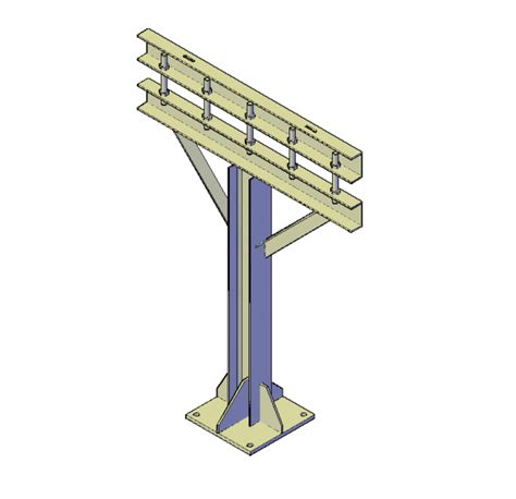 H Beam 3d Cad Block Cadblocksfree Thousands Of Free Cad Blocks