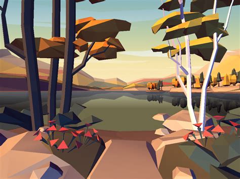 Low Poly Environment Landscapes