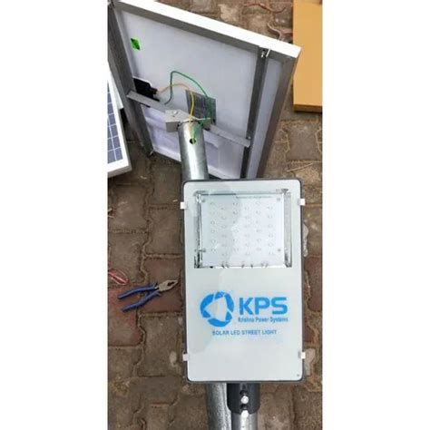 Silver Street Light Pole By Krishna Power Systems At Best Price In