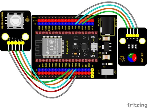 How To Use Rotary Encoder To Control Rgb With Esp