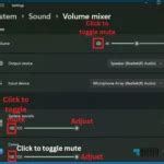 How To Change System And Apps Sound Output Volume Level Volume Mixer In