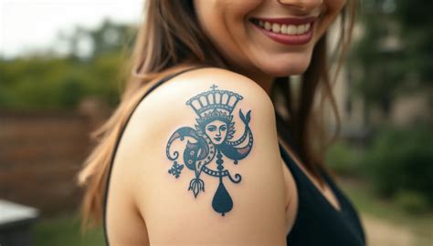 50 Queen Of Spades Tattoo Ideas From Minimalist To Gothic Designs