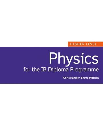 Pearson IB Physics HL Free PDF Free Download Borrow And Streaming Internet Archive