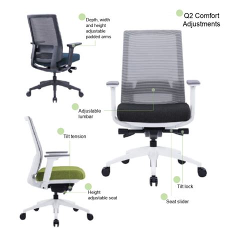 Q2 Series Ergonomic Task Chairs