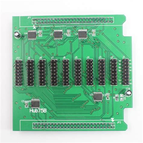 Hub75 Conversion Card Adapter With 10 Hub75 Port Support Rgb Full Color