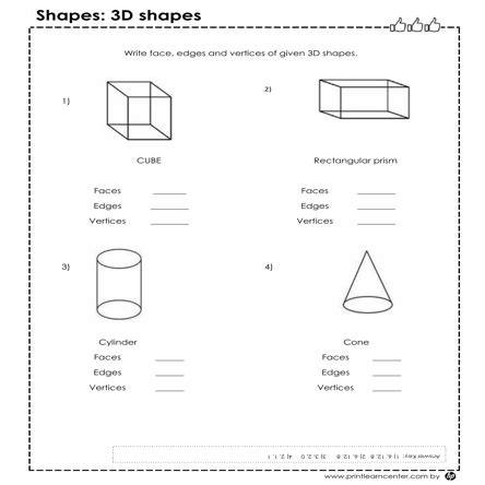 Geometry Free Worksheets