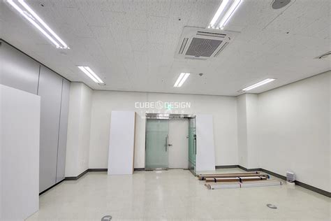 동탄칸막이공사ㆍ엠타워 사무실 칸막이 가벽공사 30평 큐브디자인
