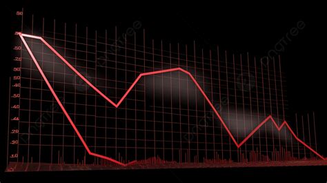 차트 그래프의 빨간색 선이 표시됨 추락하는 비즈니스 그래프의 3d 렌더링 고화질 사진 사진 배경 일러스트 및 사진 무료 다운로드 Pngtree
