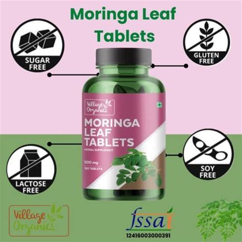Moringa Leaf Tablets At Rs 240bottle Moringa Capsules In Coimbatore