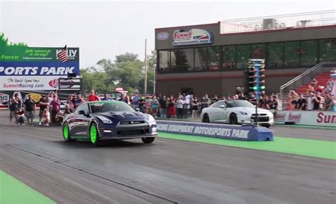 Good Godzilla Ams Alpha 16 Nissan Gt R Trumps All With 7 917 Quarter