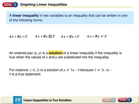 PPT Graphing Linear Inequalities Steps And Examples PowerPoint Presentation ID