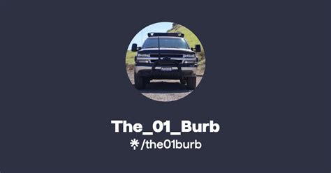The01burb Instagram Tiktok Linktree