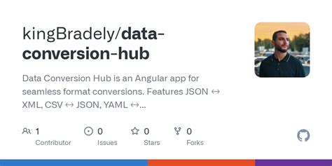 Github Kingbradelydata Conversion Hub Data Conversion Hub Is An Angular App For Seamless