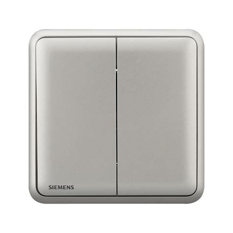 Siemens Delta Switch And Socket Seata Series Silver Color Shopee Malaysia