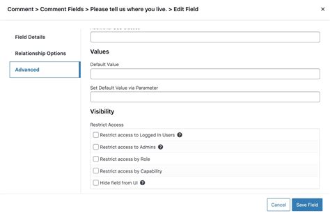 Field Added To Comments With Pods Doesnt Display To Logged Out Users · Issue 6262 · Pods