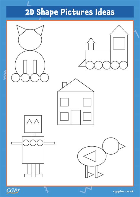 Making 2D Shape Pictures Reception CGP Plus