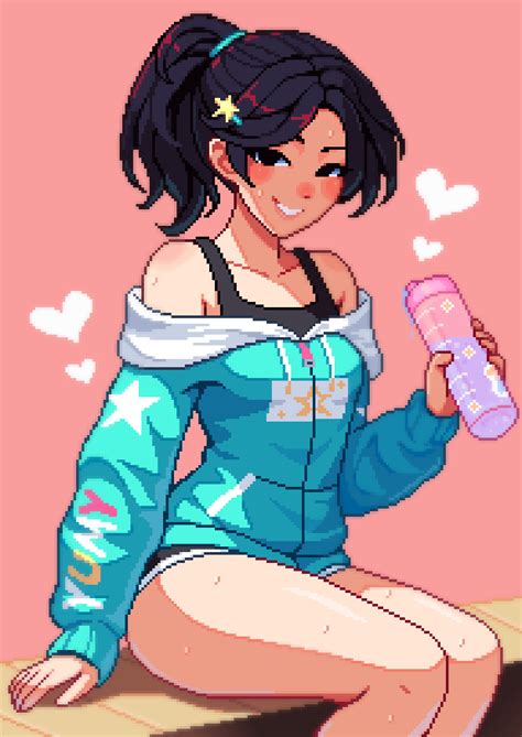 Yumykon Original Absurdres Commentary English Commentary Highres 1girl Aqua Jacket