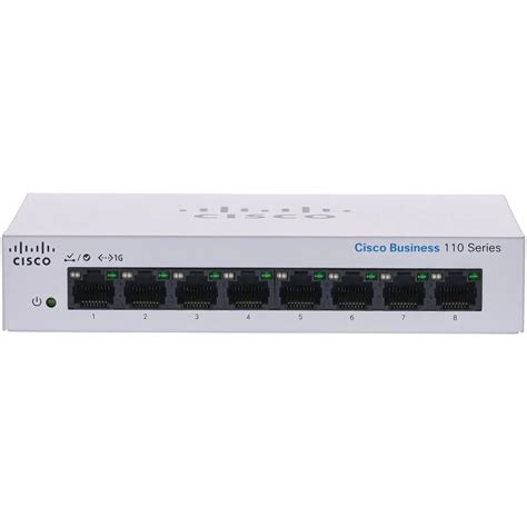 Cisco Cbs110 8t D 110 Series Unmanaged 8 Port Ethernet Switch Ismart