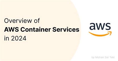 Mohan Sai Teki On Linkedin Overview Of Aws Container Services In 2024