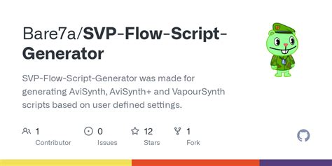 github bare7a svp flow script generator svp flow script generator was made for generating