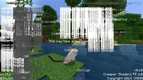 Help I Cant Fix My Minecraft Shaders Did This R Minecraft