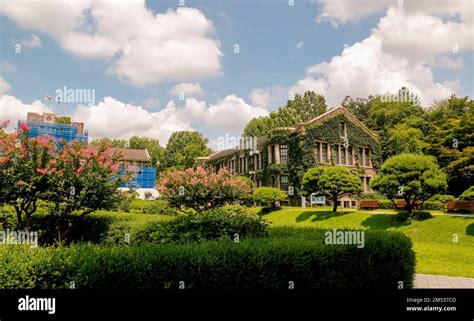 Yonsei University Korea Main Historical And Administrative Building Of