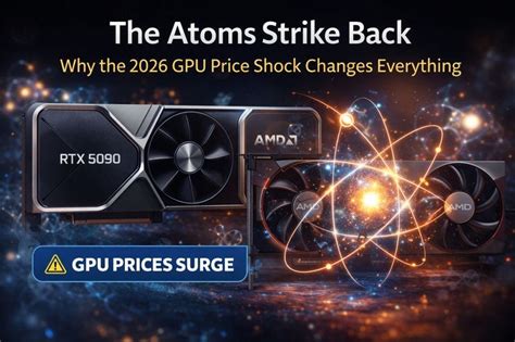 The Atoms Strike Back — 2026 Gpu Price Shock By Paul Maddison Jan