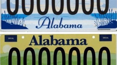 Alabama To Get Redesigned License Plates
