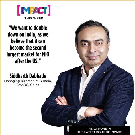 Impact Weekly Magazine On Linkedin Siddharth Dabhade Md Miq India Saarc China Tells Us How