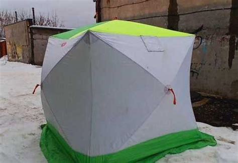 Палатка зимняя Медведь cube 3 купить | Хобби | Festima.Ru – частные ...