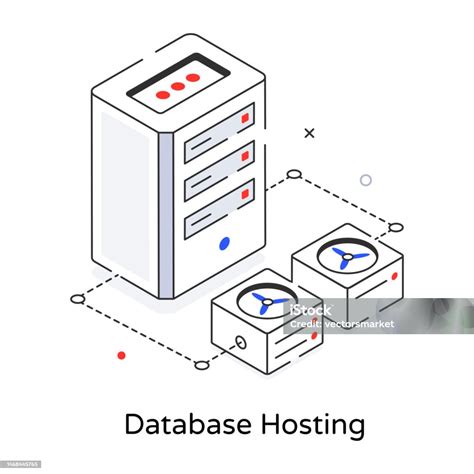 Database Hosting Stock Illustration Download Image Now Computer