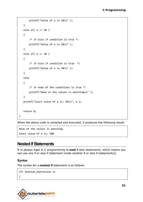 C Programming Decision Making Pdf Programming Languages Computing
